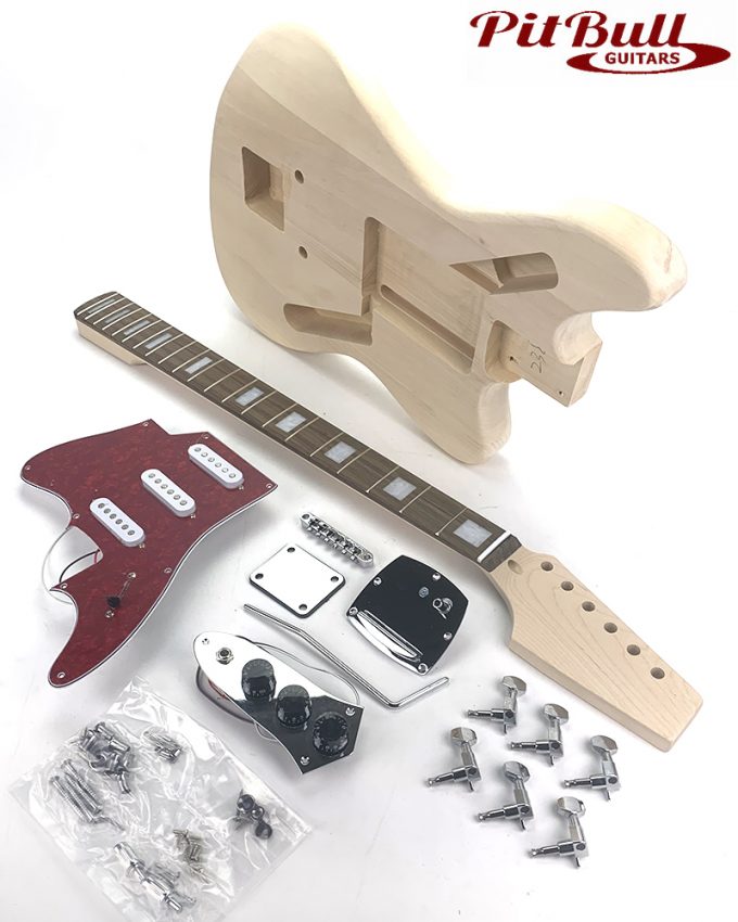 Offset Style Guitar Kits – Pit Bull Guitars